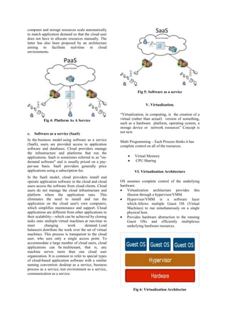 Cloud Computing And Virtualization | PDF