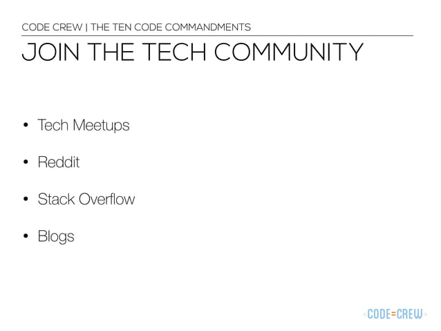 The Ten Code Commandments | PDF | Programming Languages | Computing