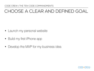 The Ten Code Commandments | PDF | Programming Languages | Computing