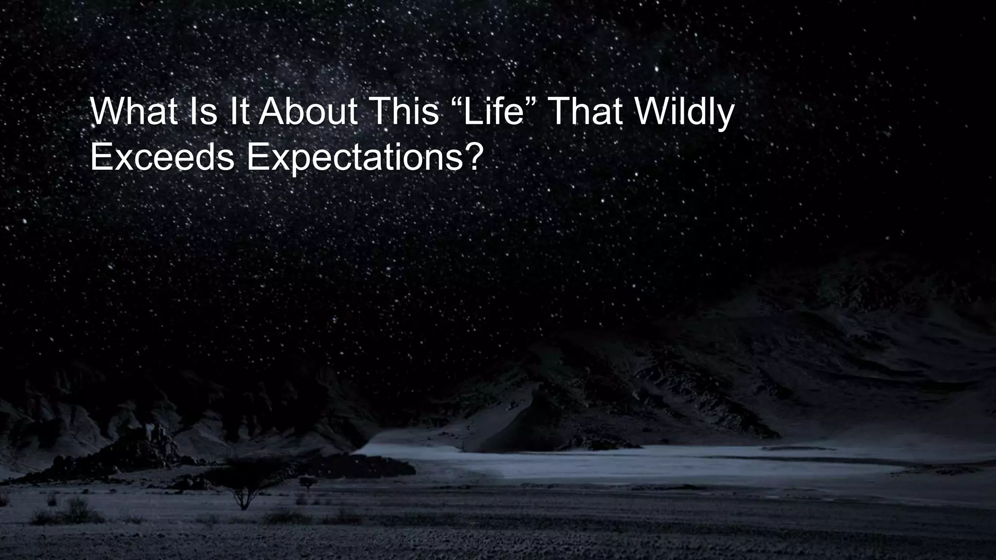 The Gift: Wildly Exceeding Expectations | PPT