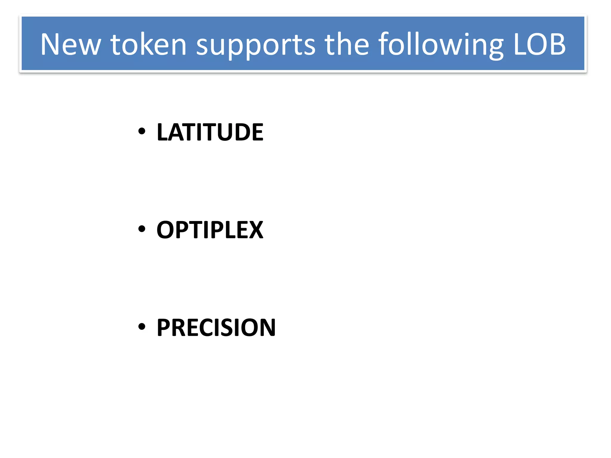 CCTK2.2.1 support for newly added bios tokens | PPT