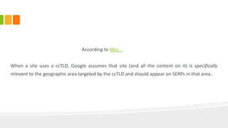 What is CCTLD? | PPTX