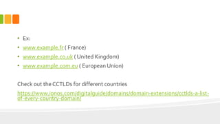 What is CCTLD? | PPTX