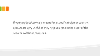What is CCTLD? | PPTX