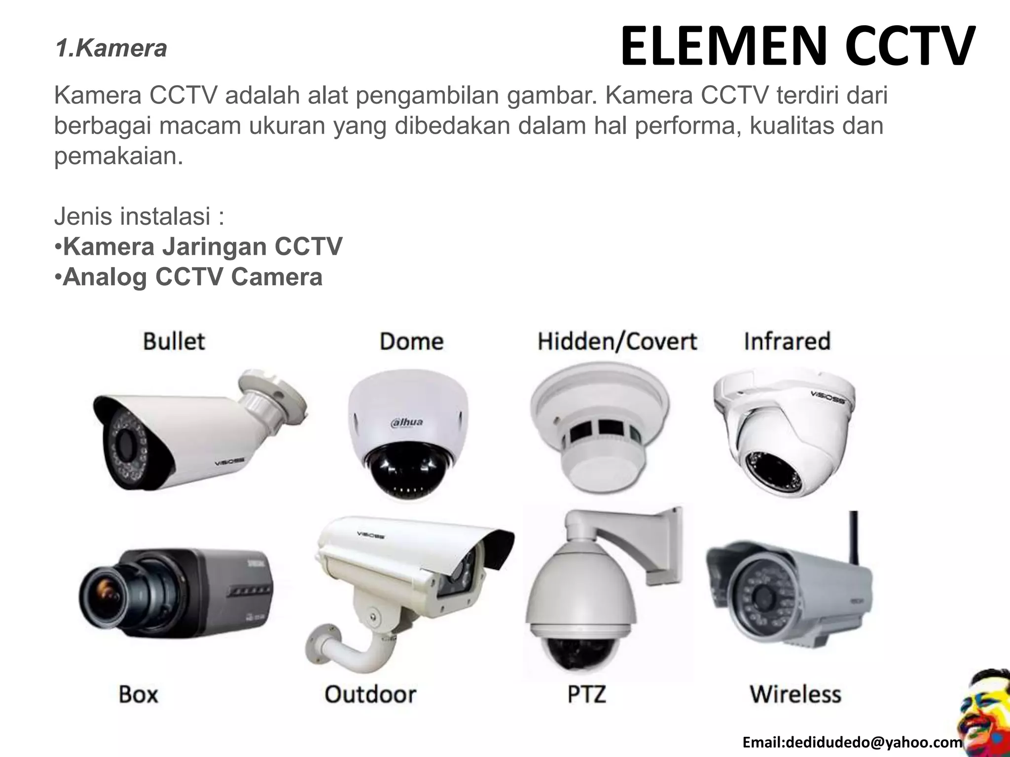 CCTV teori dan Instalasi | PPTX