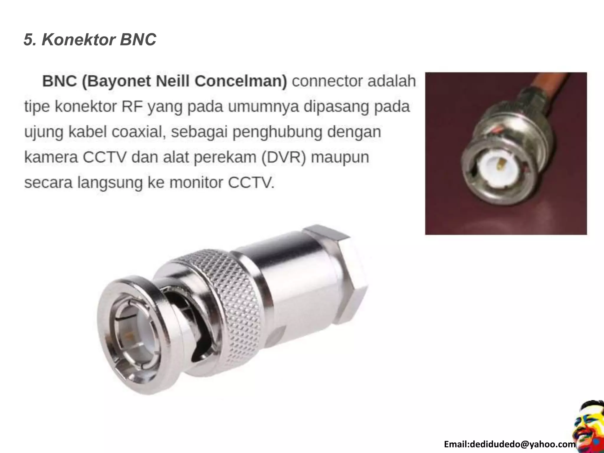 CCTV, instalasi dan komponen tambahan | PPTX