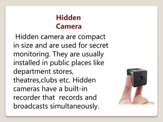 CCTV-Camera-and-Types.9087527.pptx | Photography | Arts and Crafts