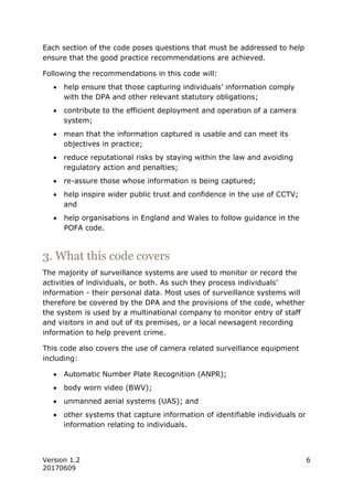 Cctv code-of-practice | PDF