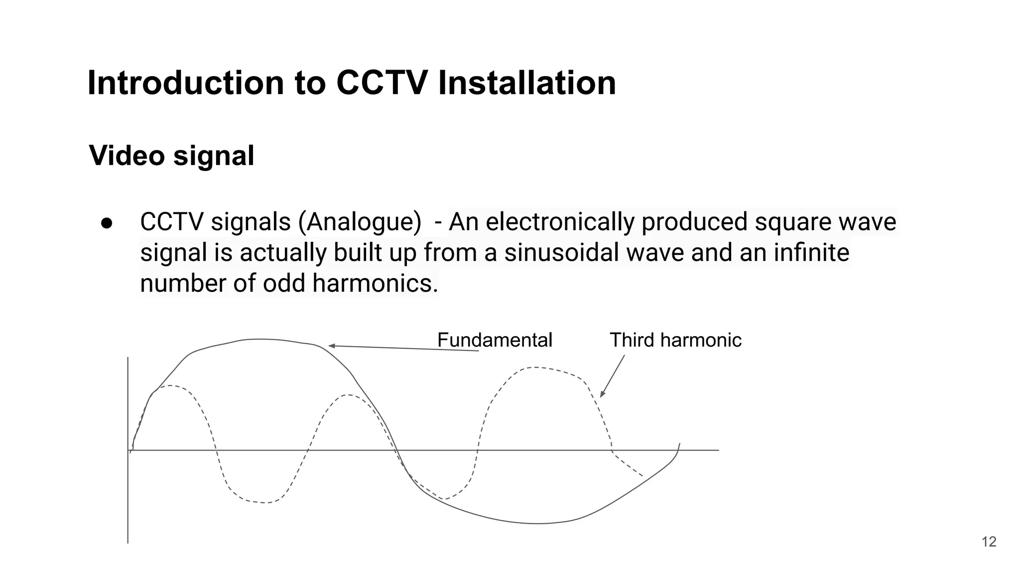 Cctv installation presentation for beginners | PDF