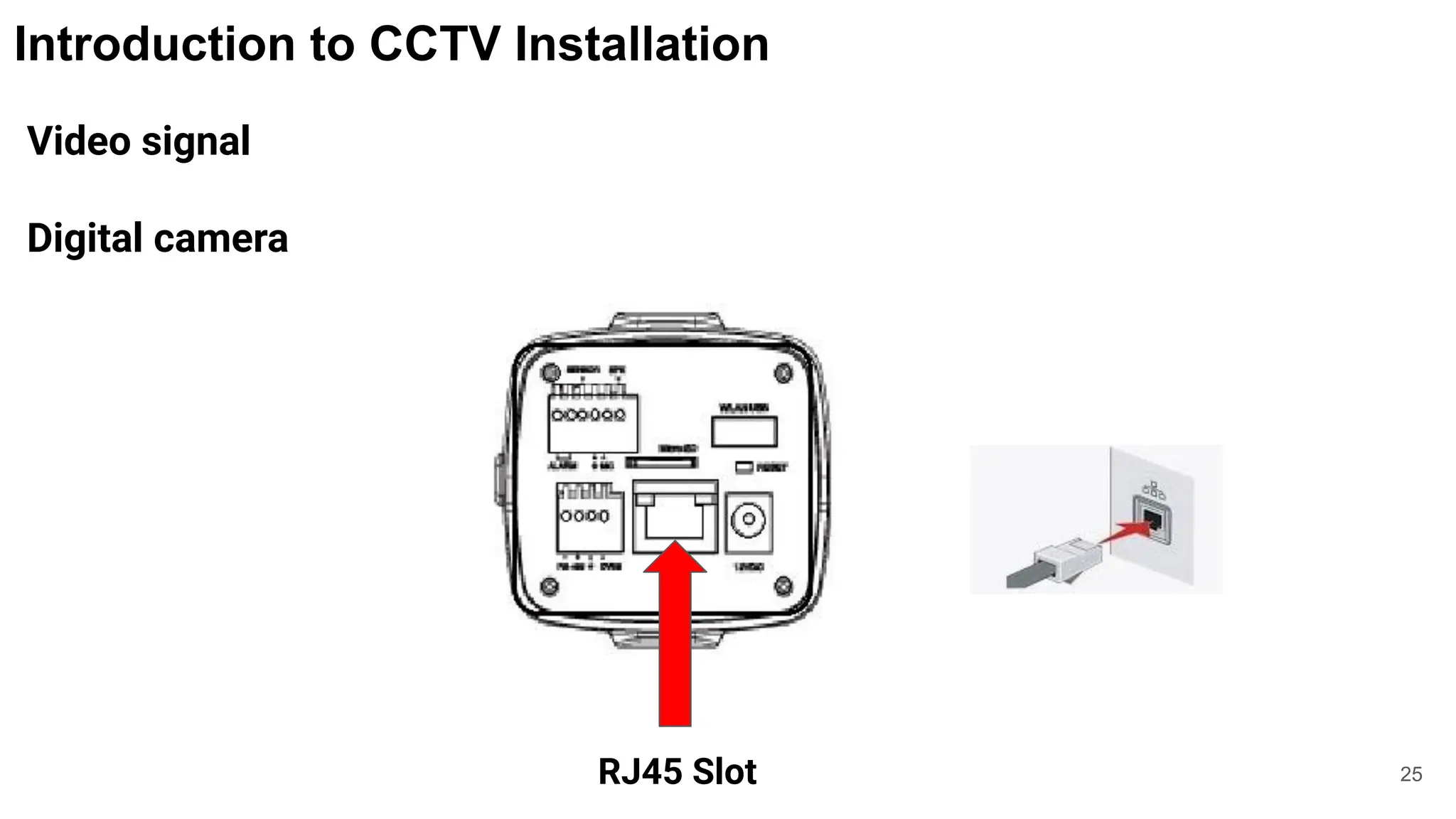 Cctv installation presentation for beginners | PDF