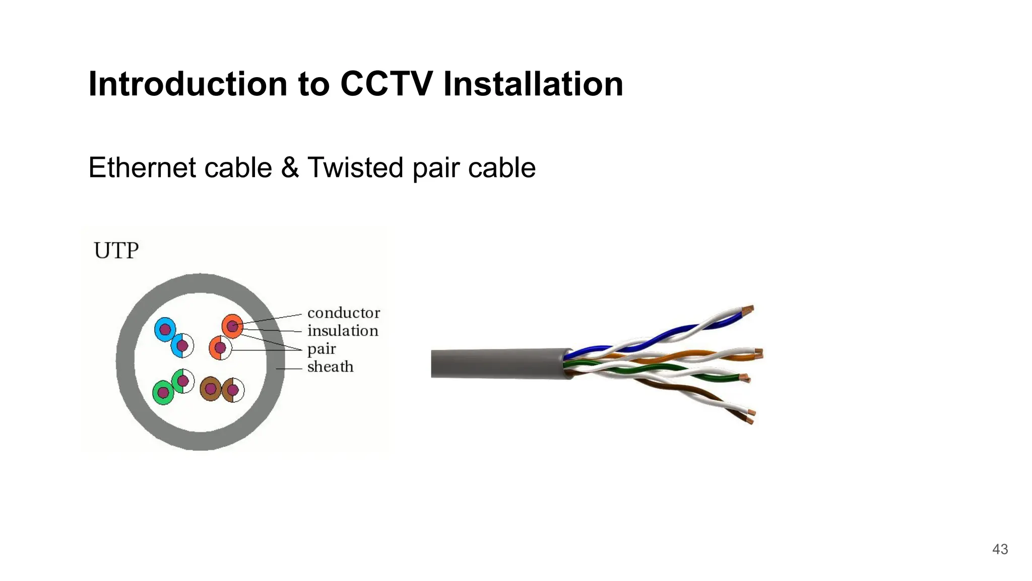 Cctv installation presentation for beginners | PDF