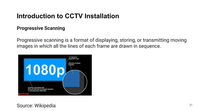 Cctv installation presentation for beginners | PDF | Cameras and ...