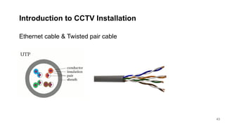 Cctv installation presentation for beginners | PDF