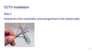 Cctv installation presentation for beginners | PDF