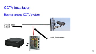 Cctv installation presentation for beginners | PDF