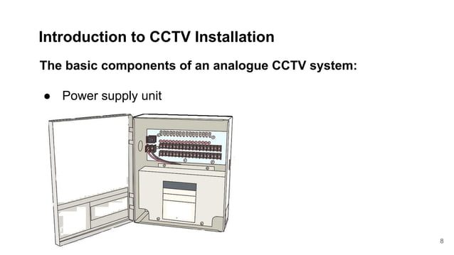 Cctv installation presentation for beginners | PDF | Cameras and ...