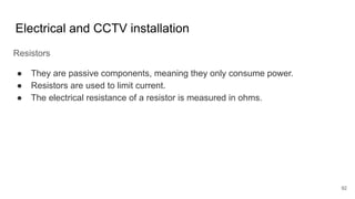 Cctv installation presentation for beginners | PDF