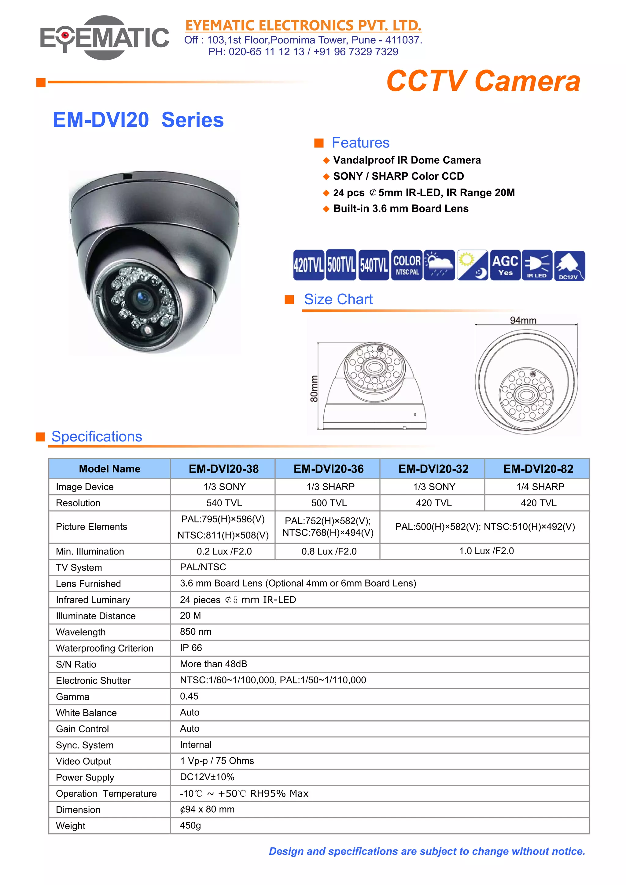 CCTV Supplier Pune at Eyematic | PDF