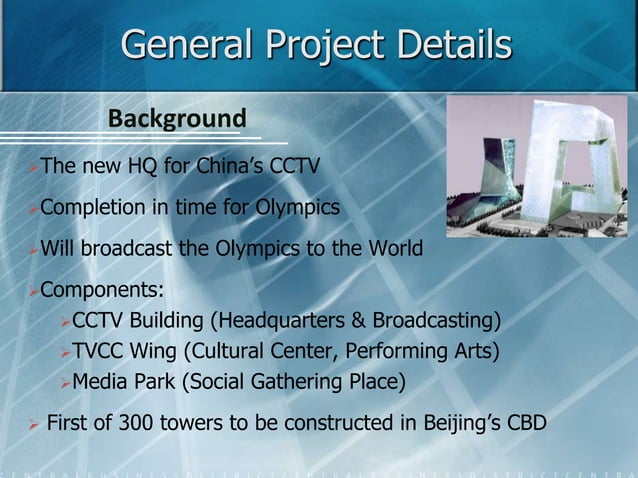 CCTV Building, A Structural Design Overview | PPTX | Civil Engineering ...