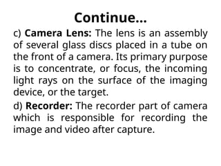 CCTV Camera installation and all its procedure | PPTX