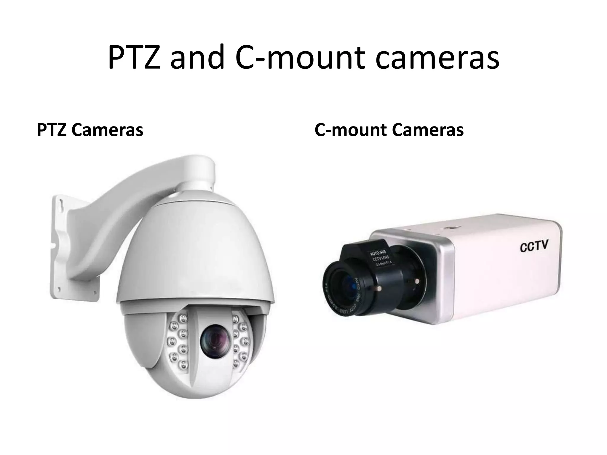 Cctv cameras | PPT