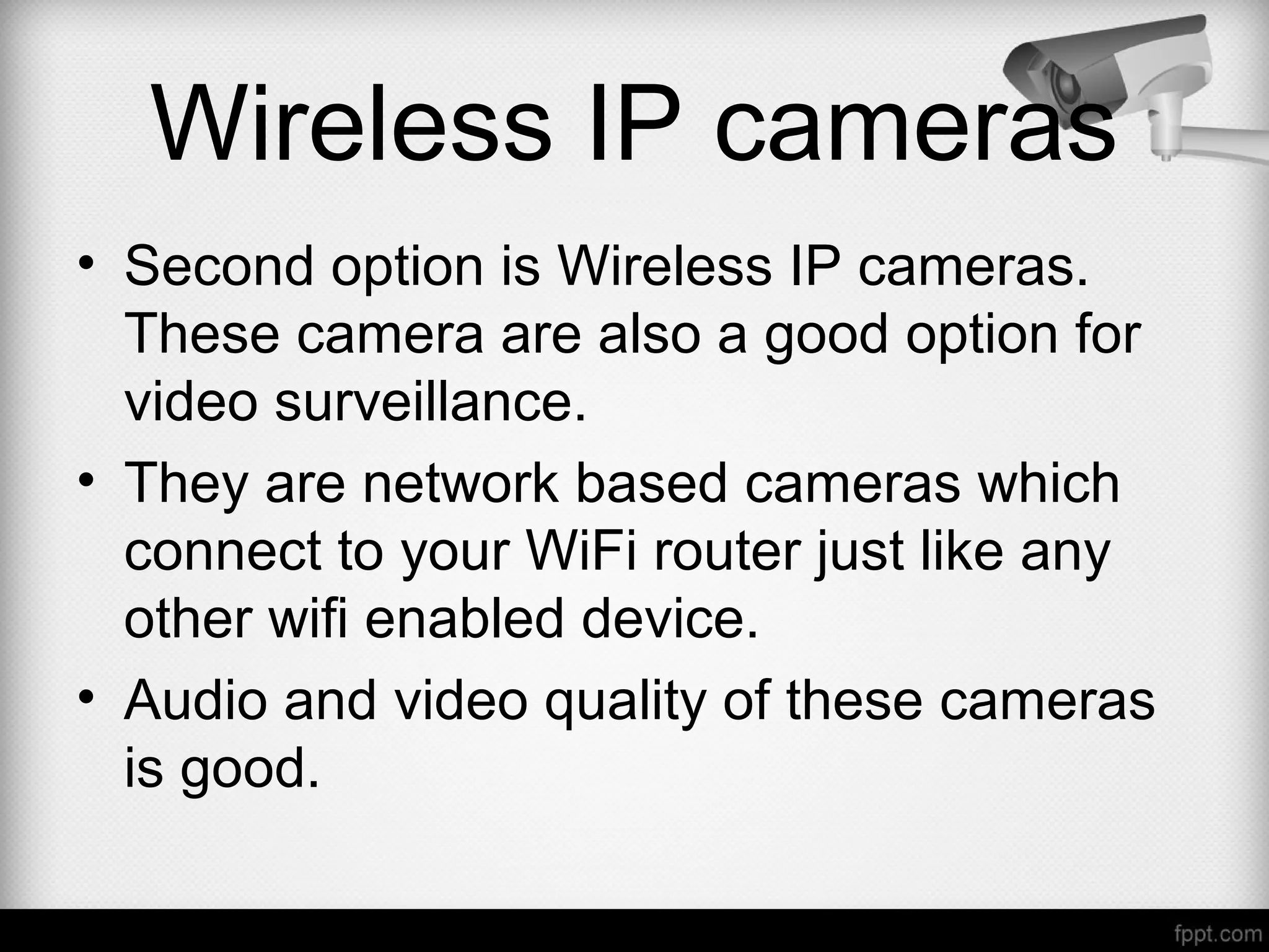 CCTV Camera Selection Guide | PPT