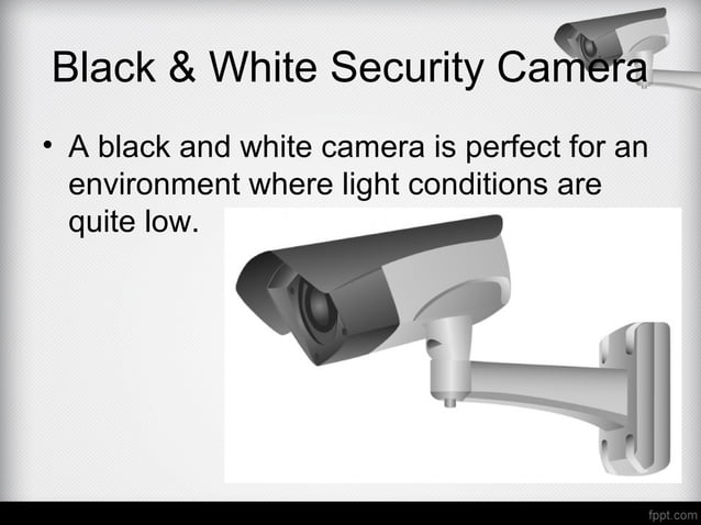CCTV Camera Selection Guide | PPT