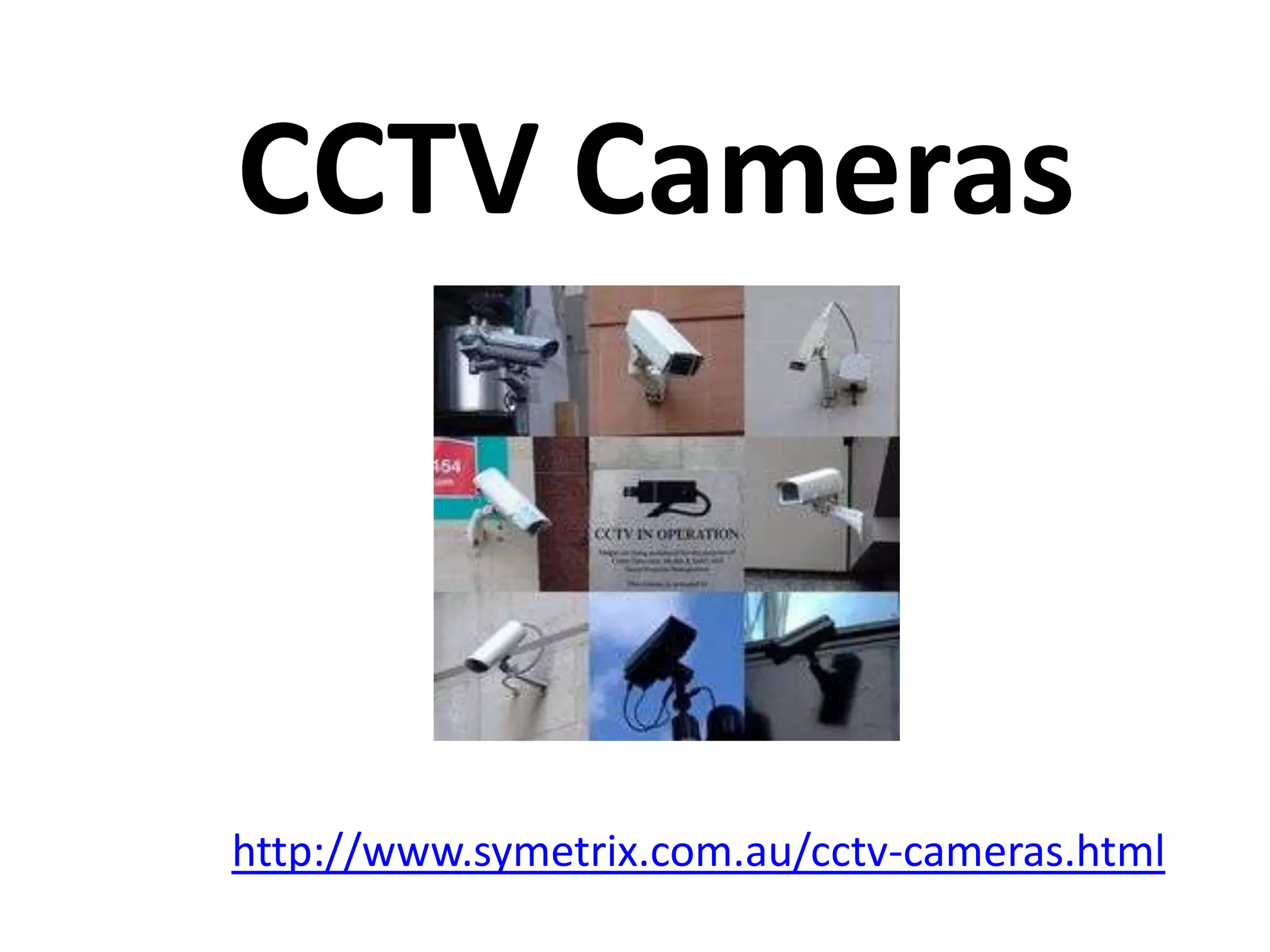 CCTV Cameras | PPT