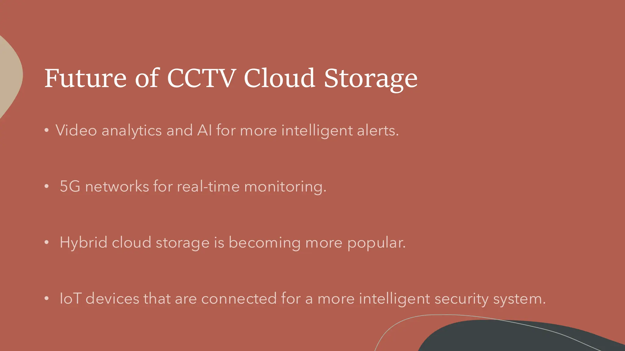 CCTV Cloud Storage: Smarter & Safer Video Surveillance | PDF