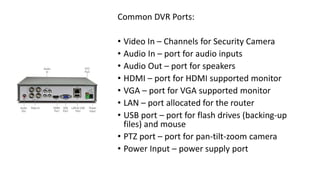 Cctv components | PPTX