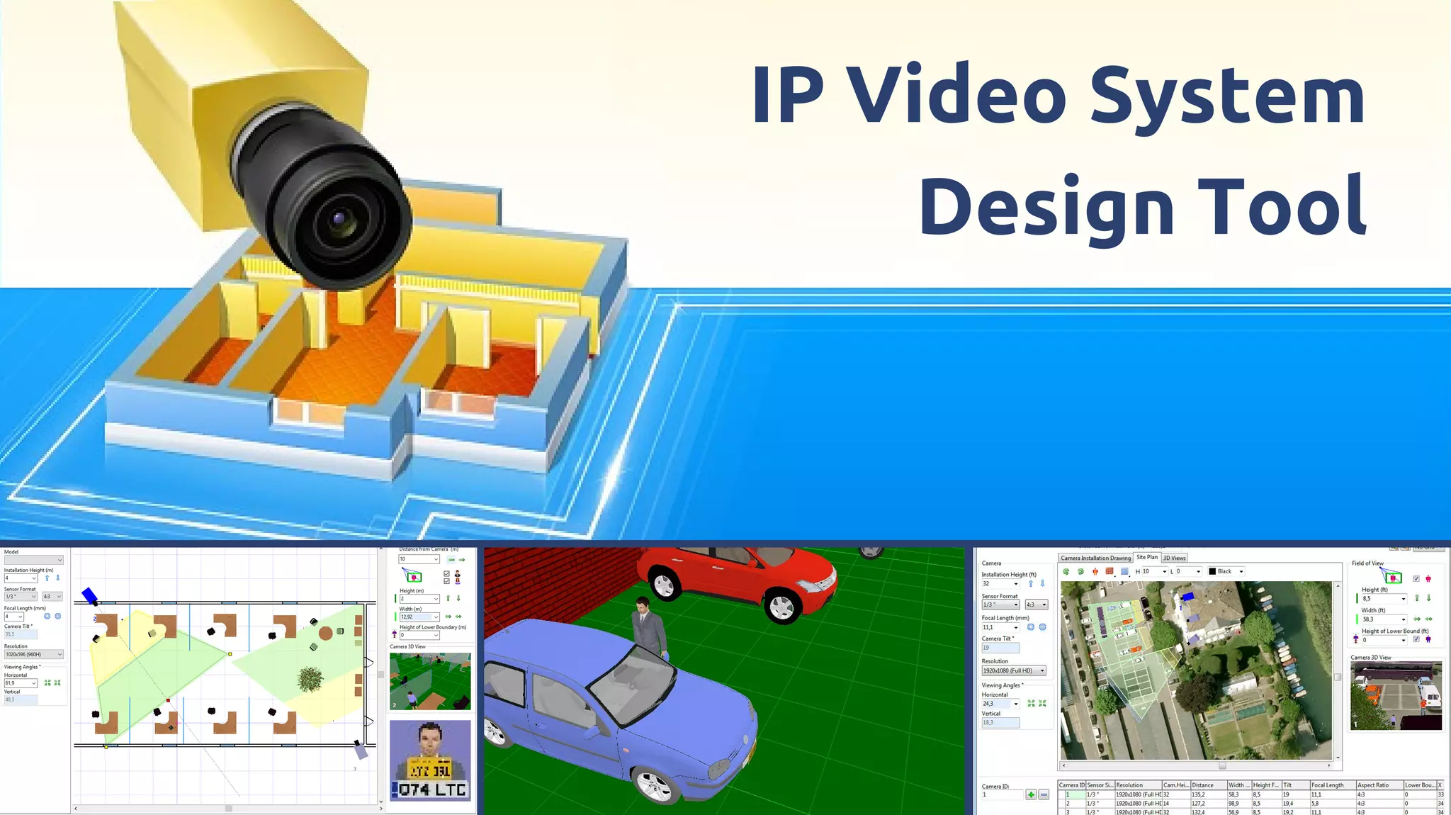 CCTV Design software: IP Video System Design Tool | PDF