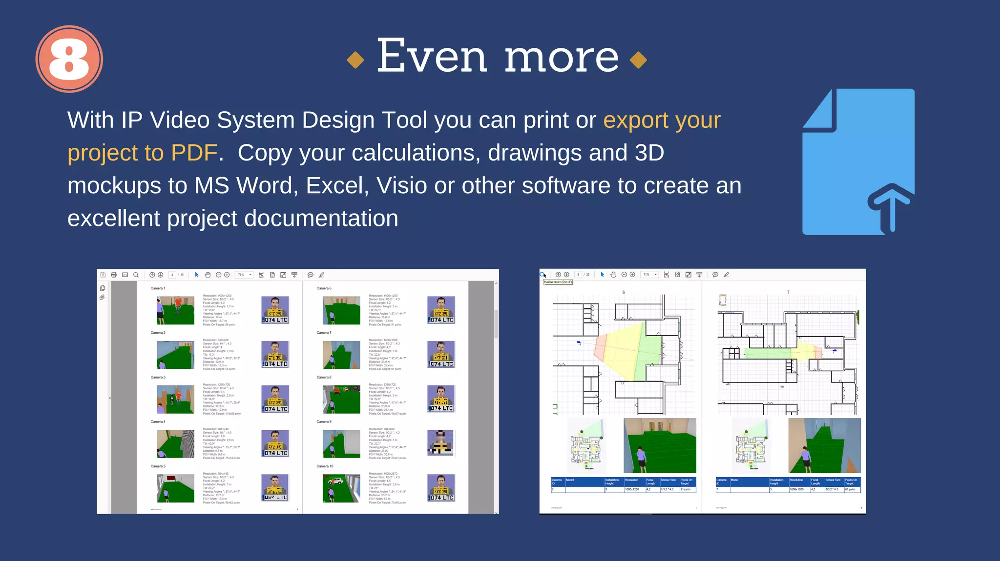 CCTV Design software: IP Video System Design Tool | PDF
