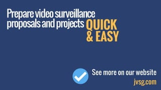 CCTV Design software: IP Video System Design Tool | PDF