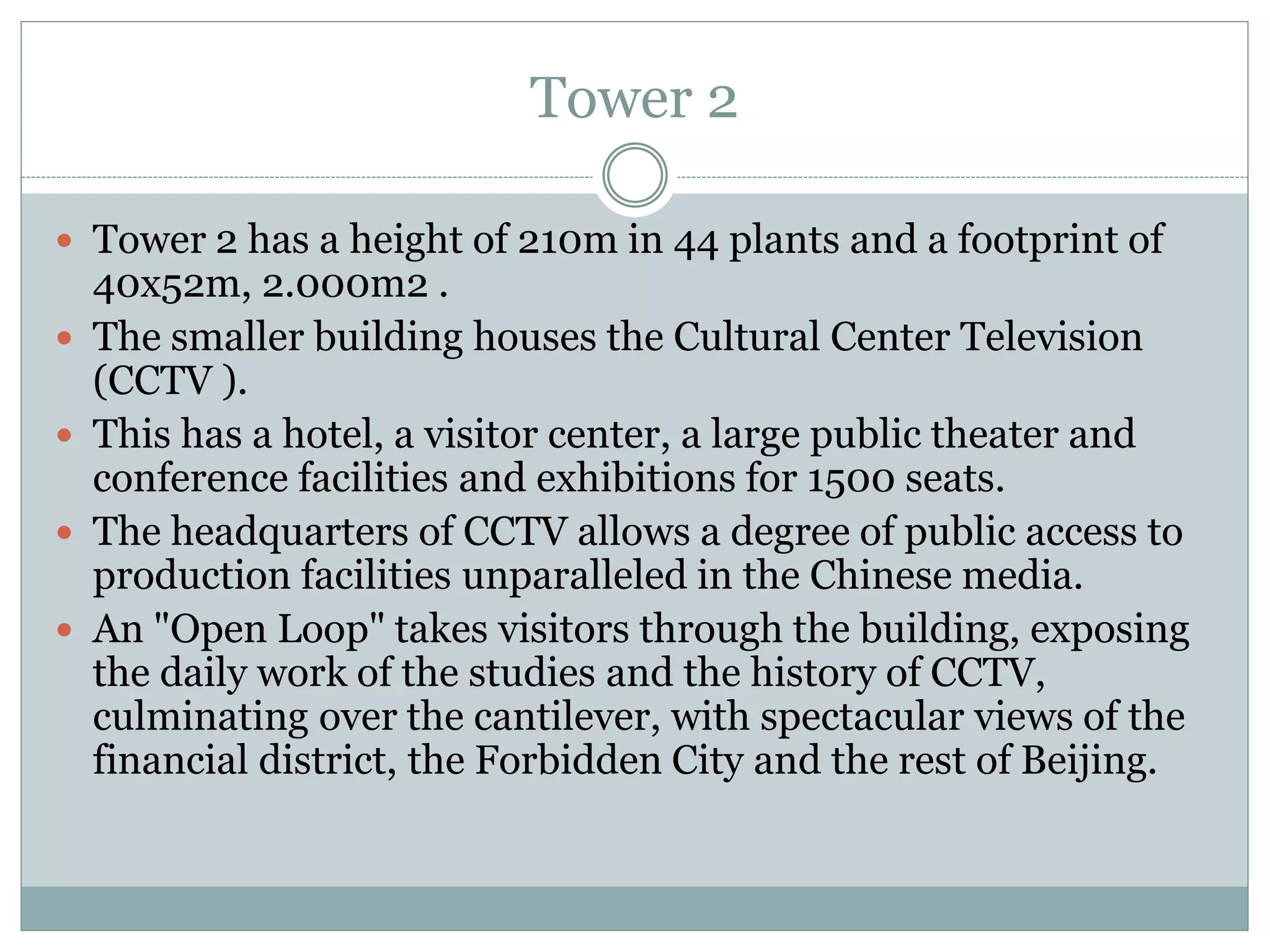 Cctv headquarters, beijing | PPTX