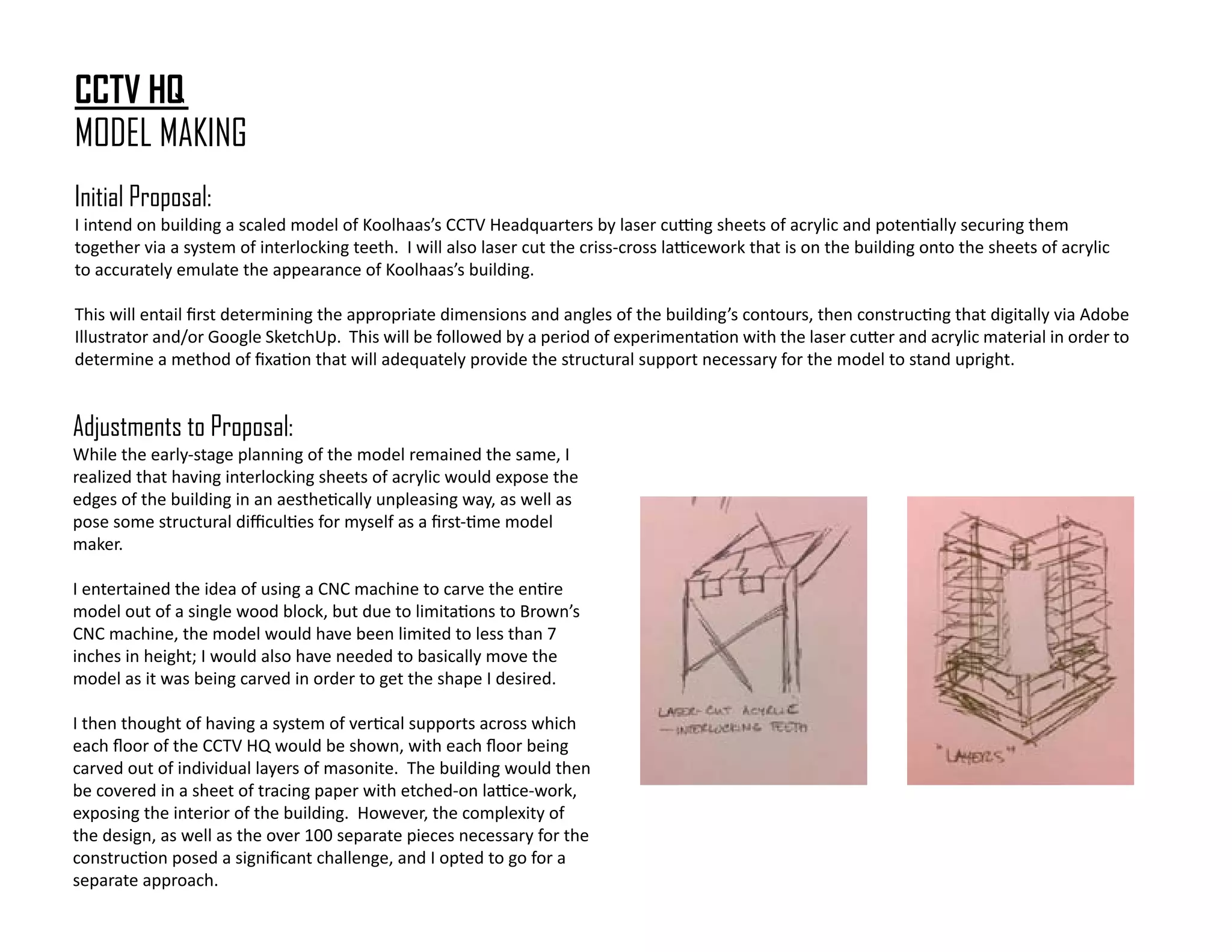 CCTV HQ Model Building Process | PDF