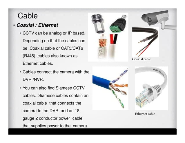 CCTV Basic | PDF | Cameras and Camcorders | Consumer Electronics