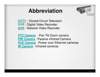 CCTV Basic | PDF