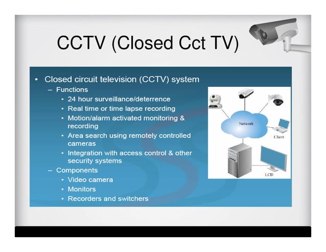 CCTV Basic | PDF | Cameras and Camcorders | Consumer Electronics