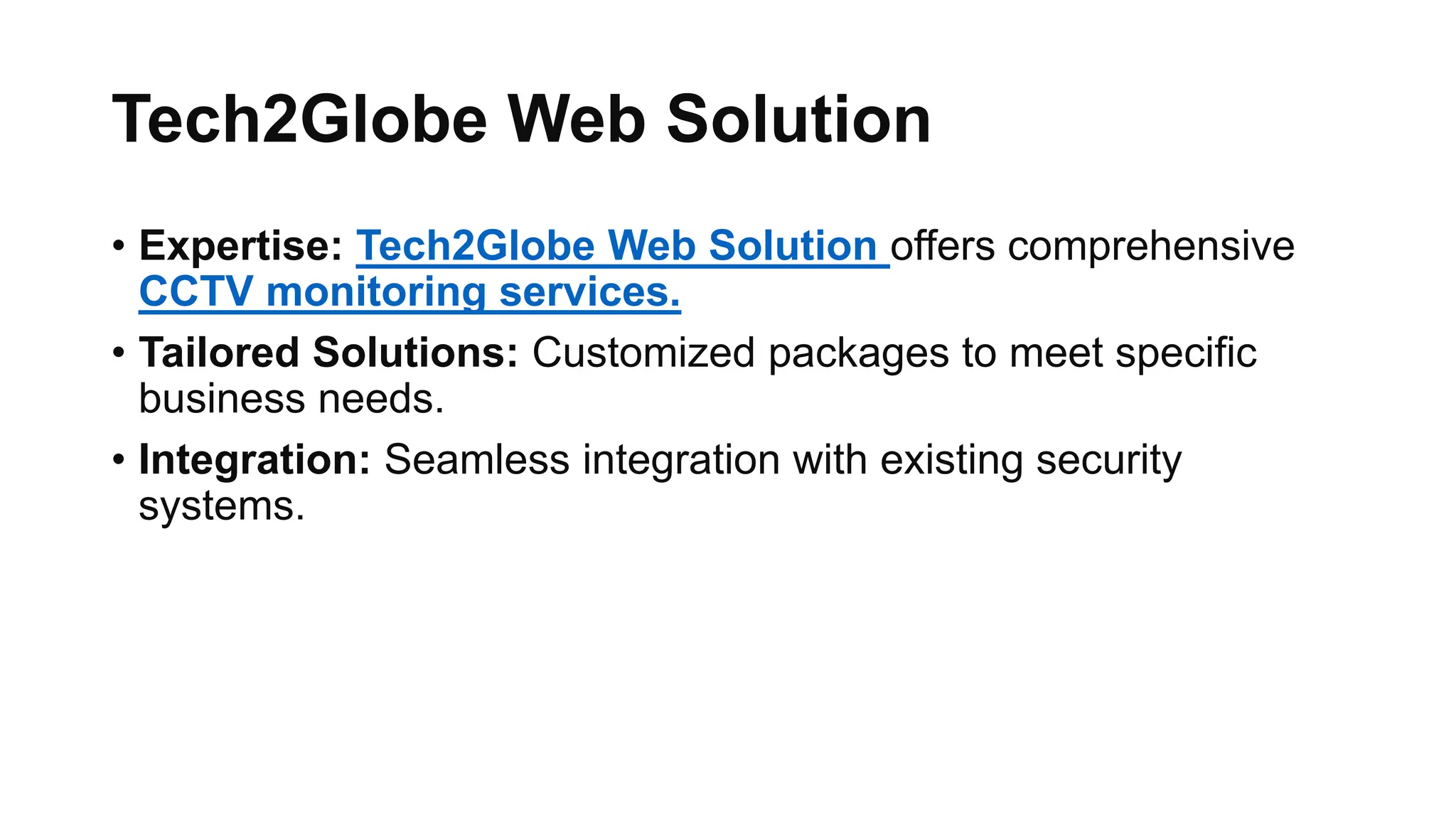 Enhancing Security With CCTV Monitoring Services | PPTX