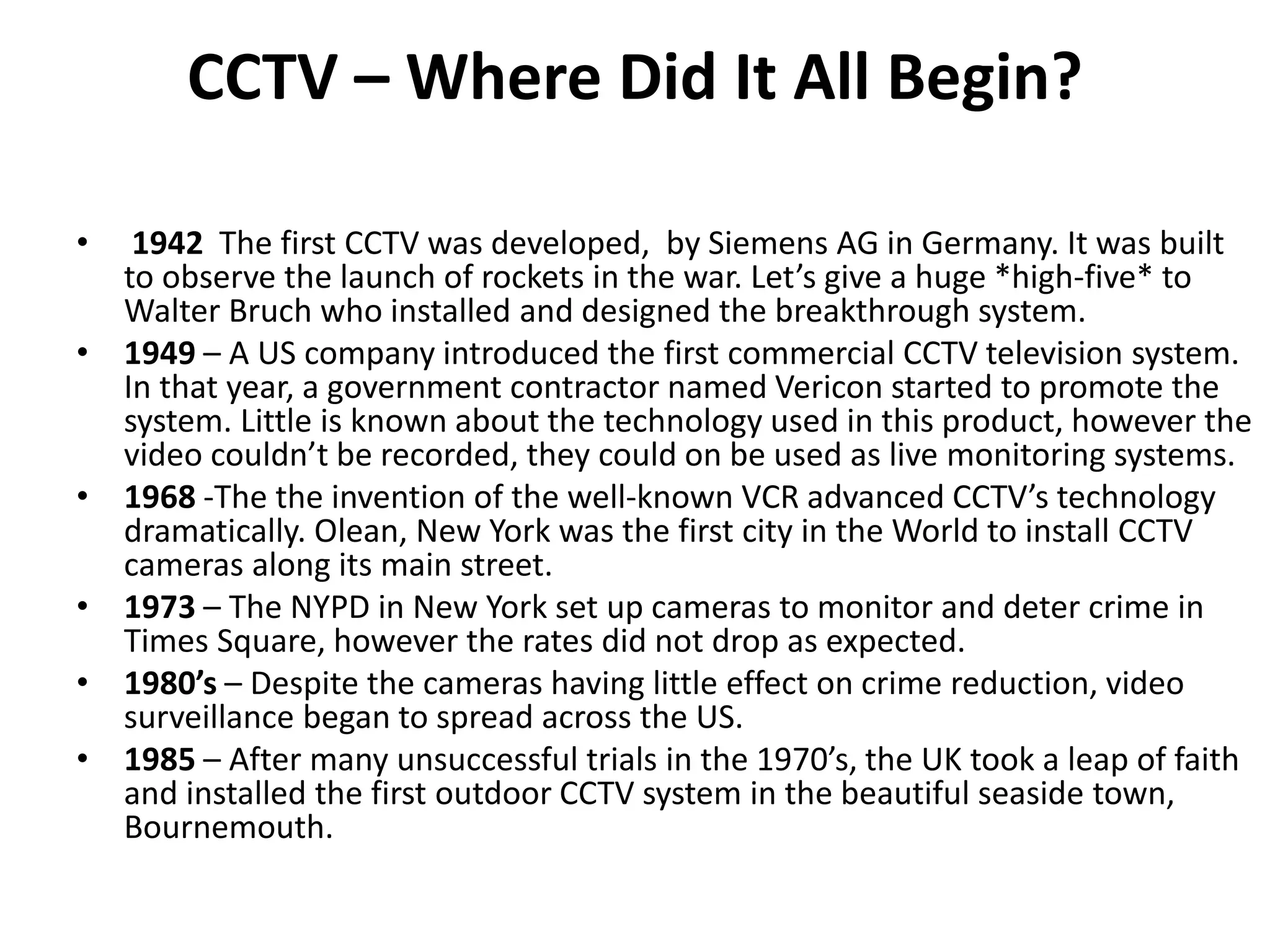 Cctv presentation | PPTX