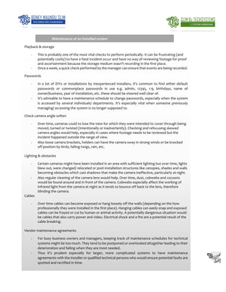 CCTV SECURITY CAMERA SYSTEMS - Buyers guide & Best practices for ...