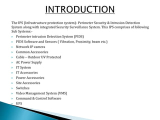 CCTV Surveillance System Including Sensor For Infrastructure Protection ...