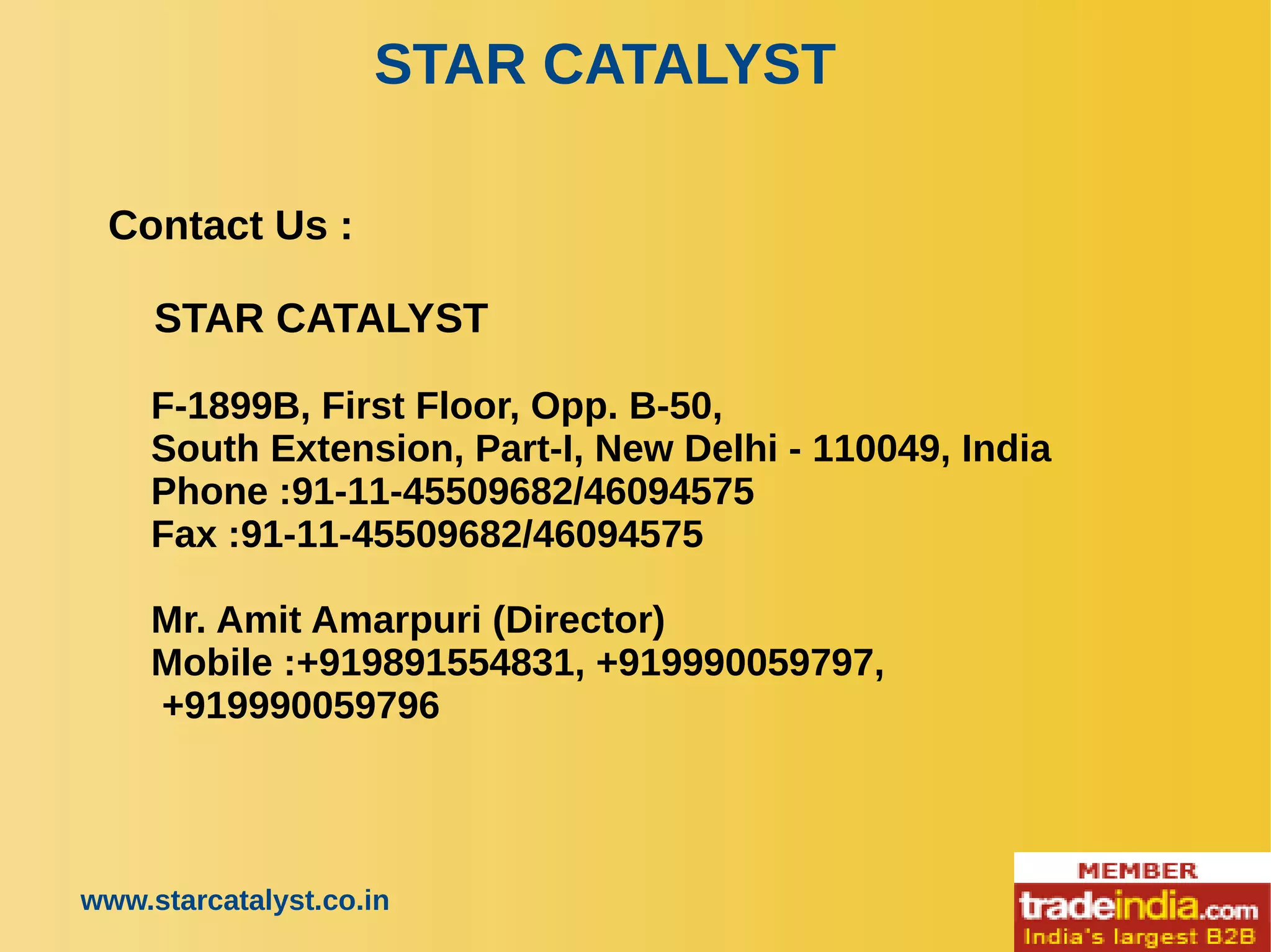 CCTV Surveillance System Service Provider,Supplier,STAR CATALYST,Delhi | PPT