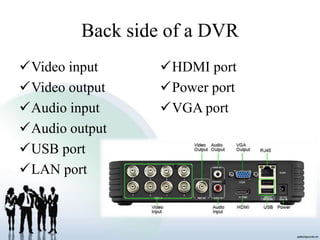 CCTV System - Close circuit television System - UCJ | PPTX | Cameras ...