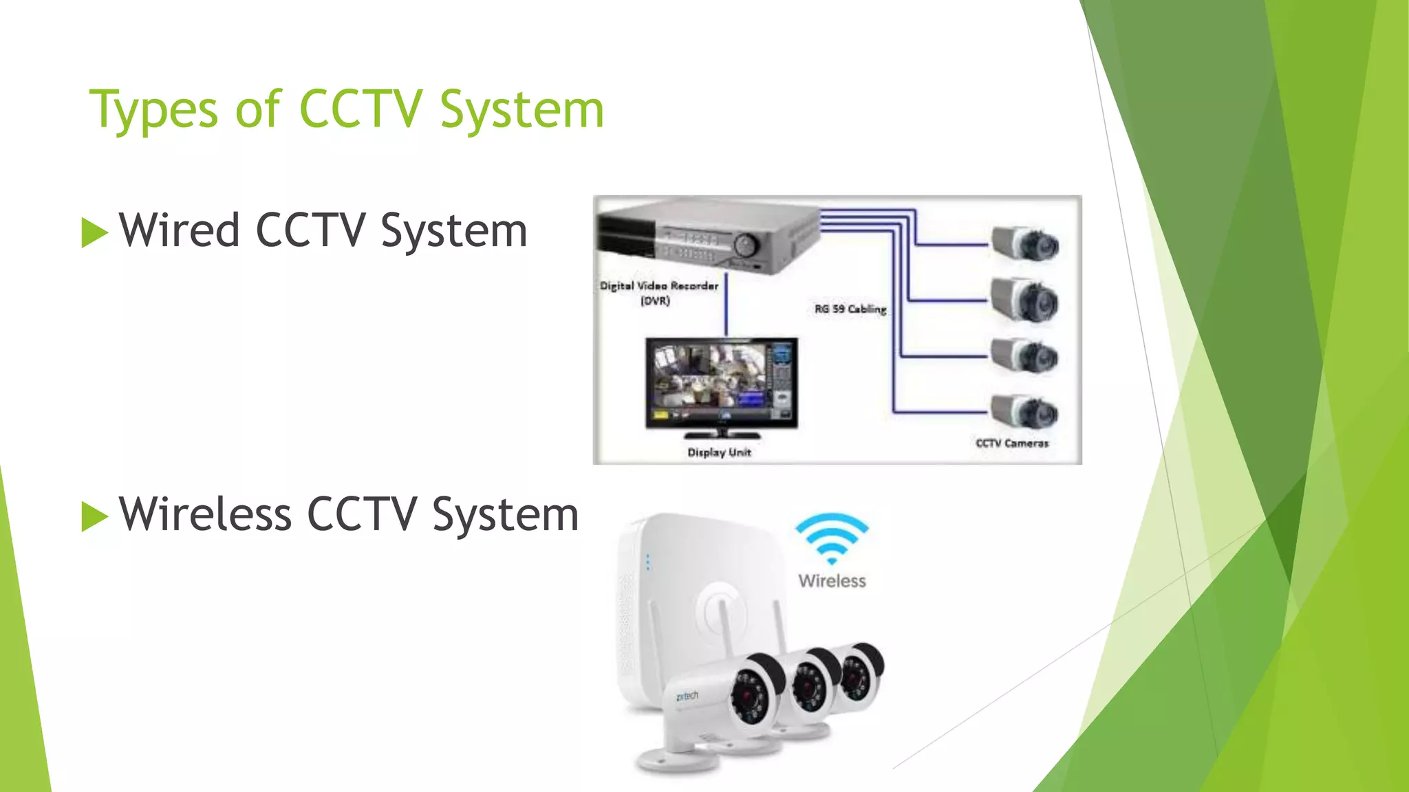 CCTV System - Close circuit television System - UCJ | PPTX | Home ...