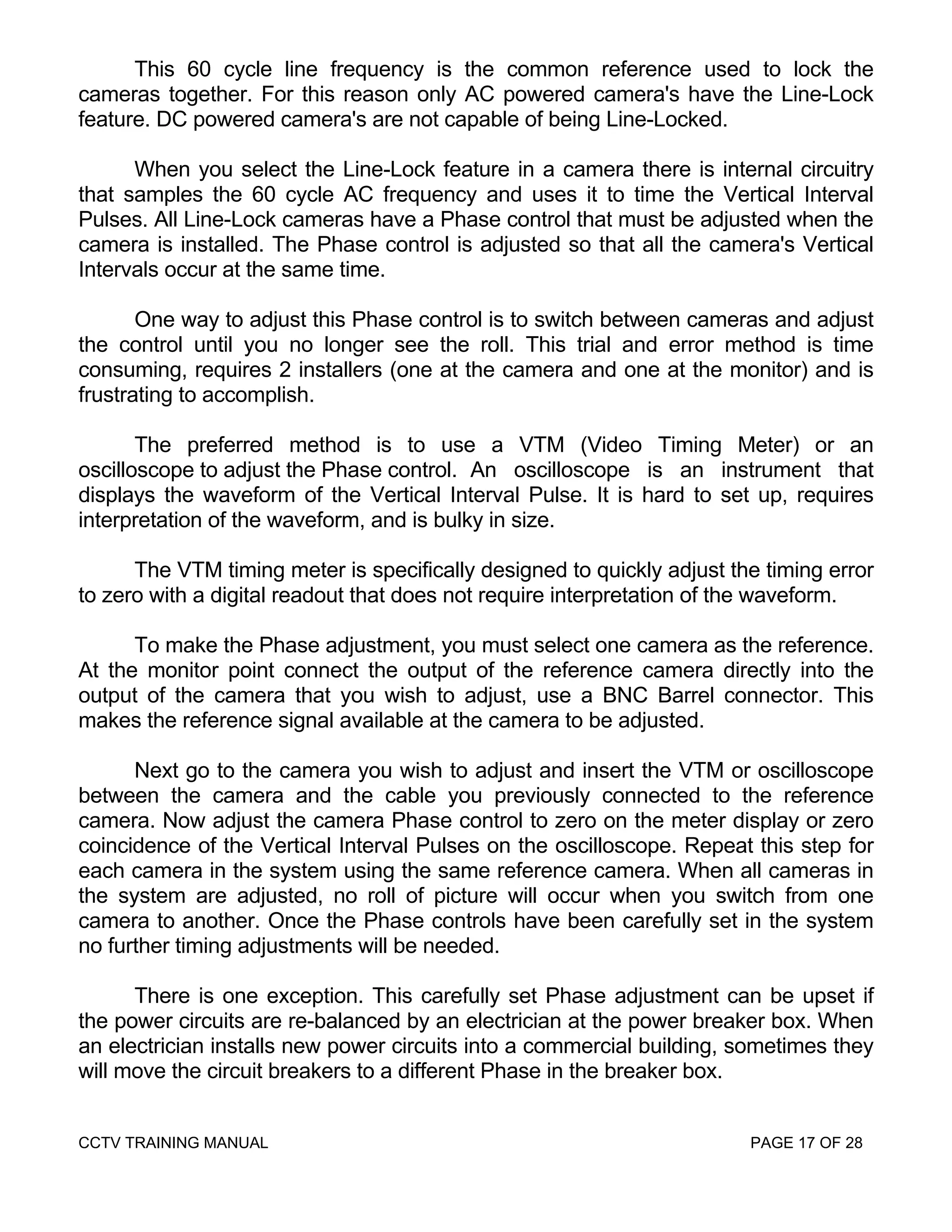 Cctv training manual | PDF