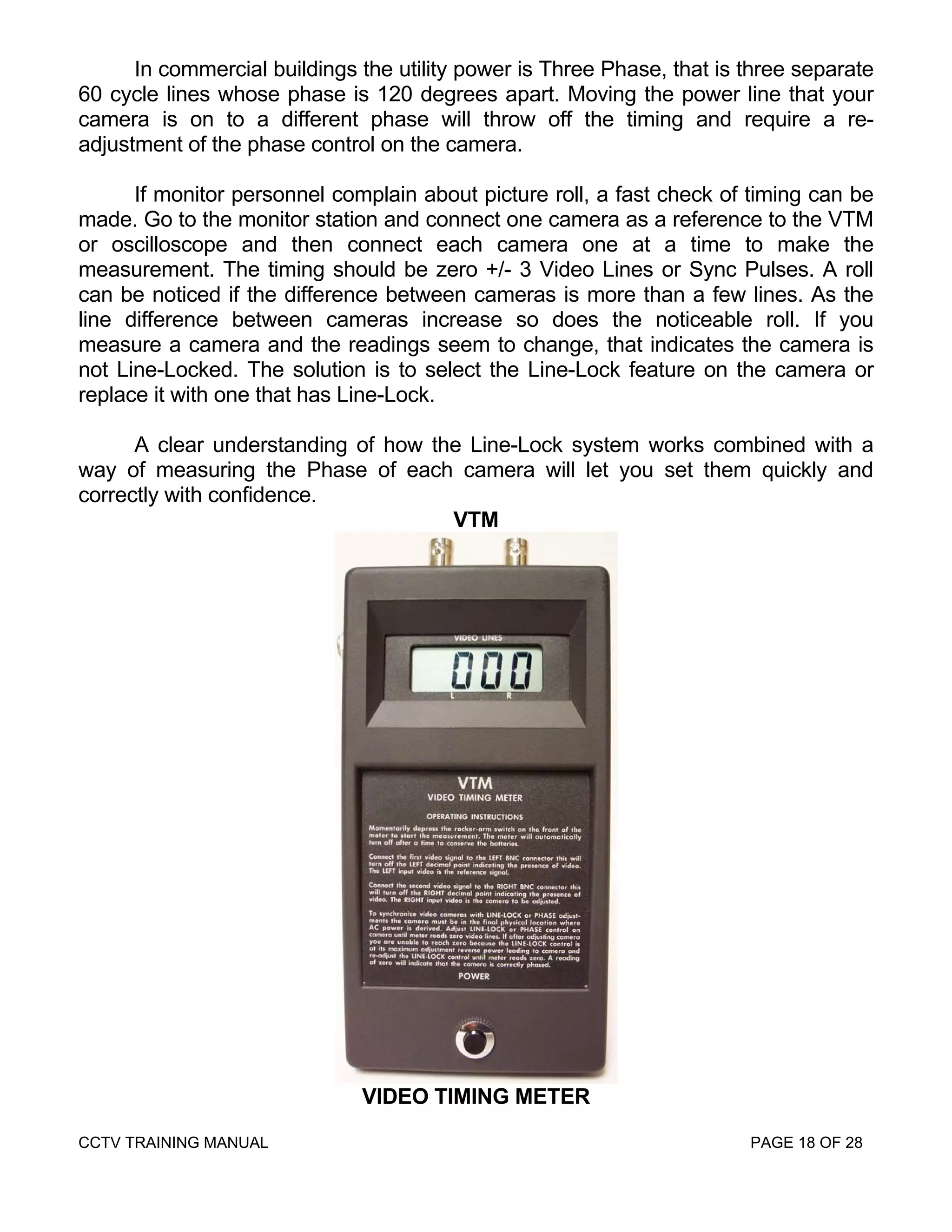 Cctv training manual | PDF