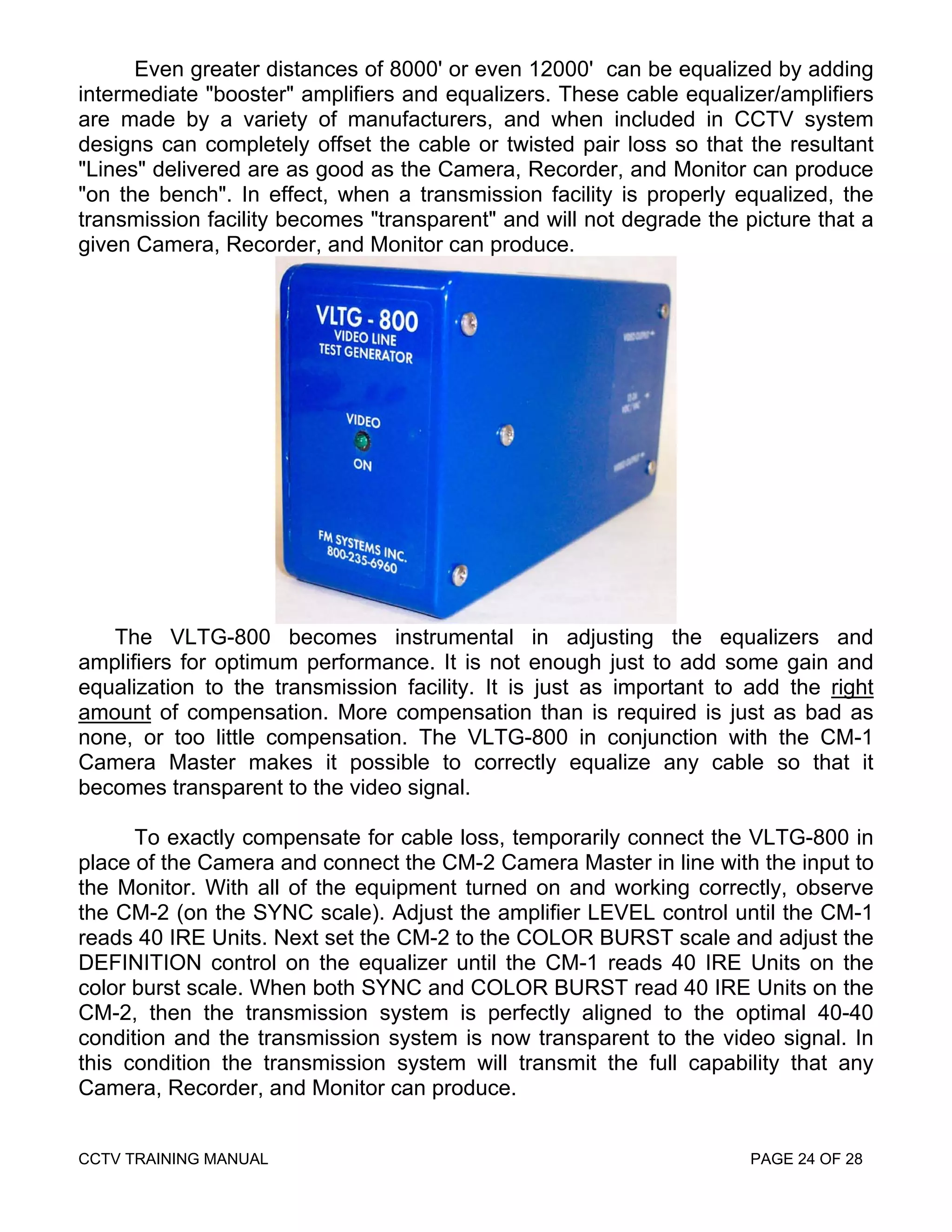 Cctv training manual | PDF