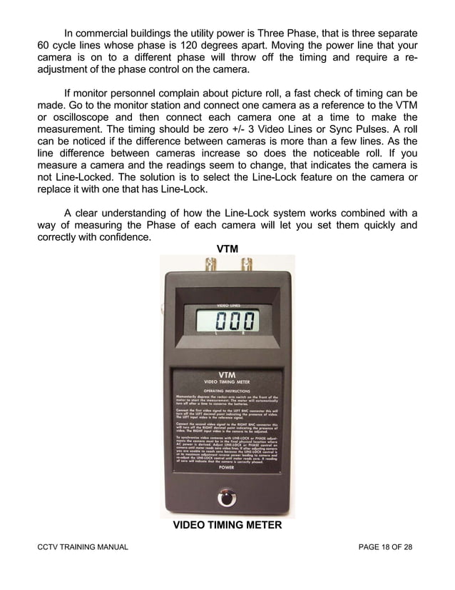 Cctv training manual | PDF | Cameras and Camcorders | Consumer Electronics