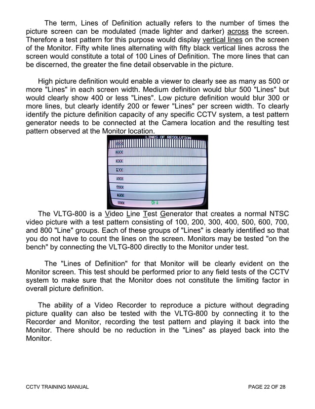 Cctv training manual | PDF | Cameras and Camcorders | Consumer Electronics